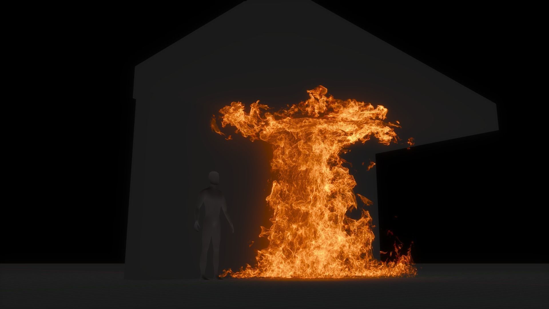 3D Wallfire Animation 3D model animated | CGTrader
