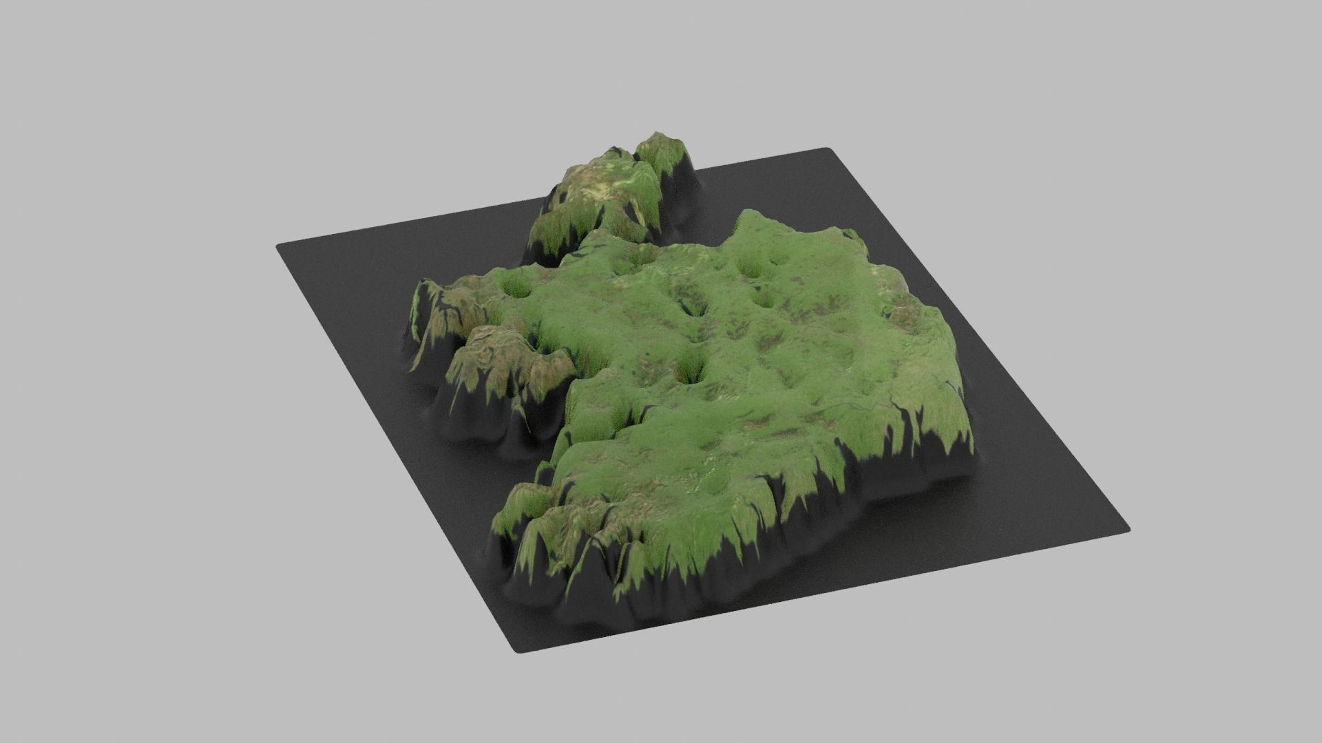 3D model Ireland Map Country VR / AR / low-poly | CGTrader