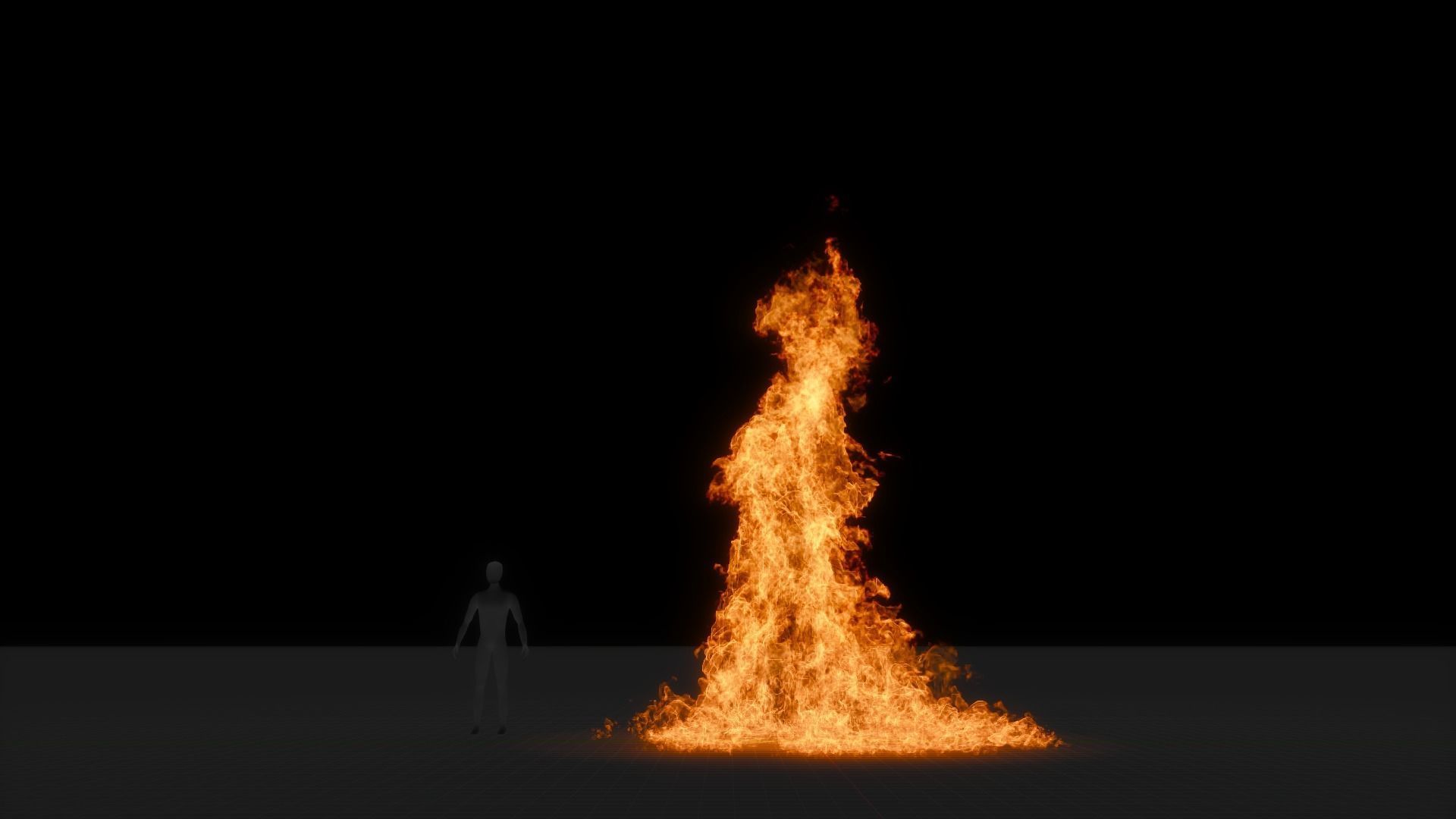 3D Big Fire Animation 3D model animated | CGTrader