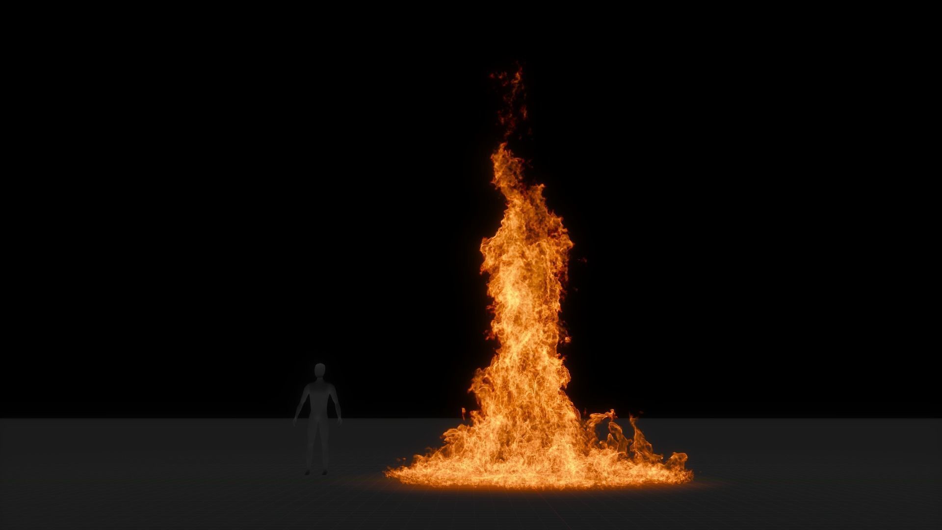 3D Big Fire Animation 3D model animated | CGTrader