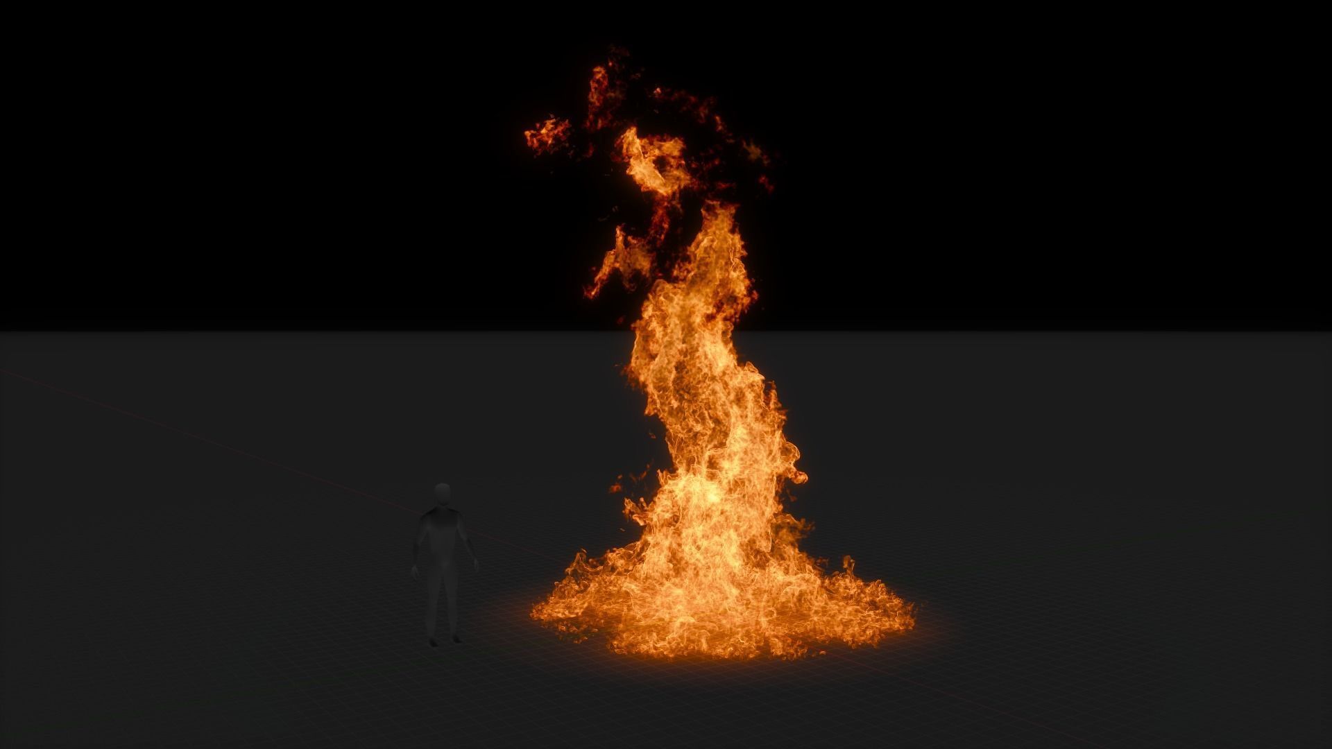3D Big Fire Animation 3D model animated | CGTrader
