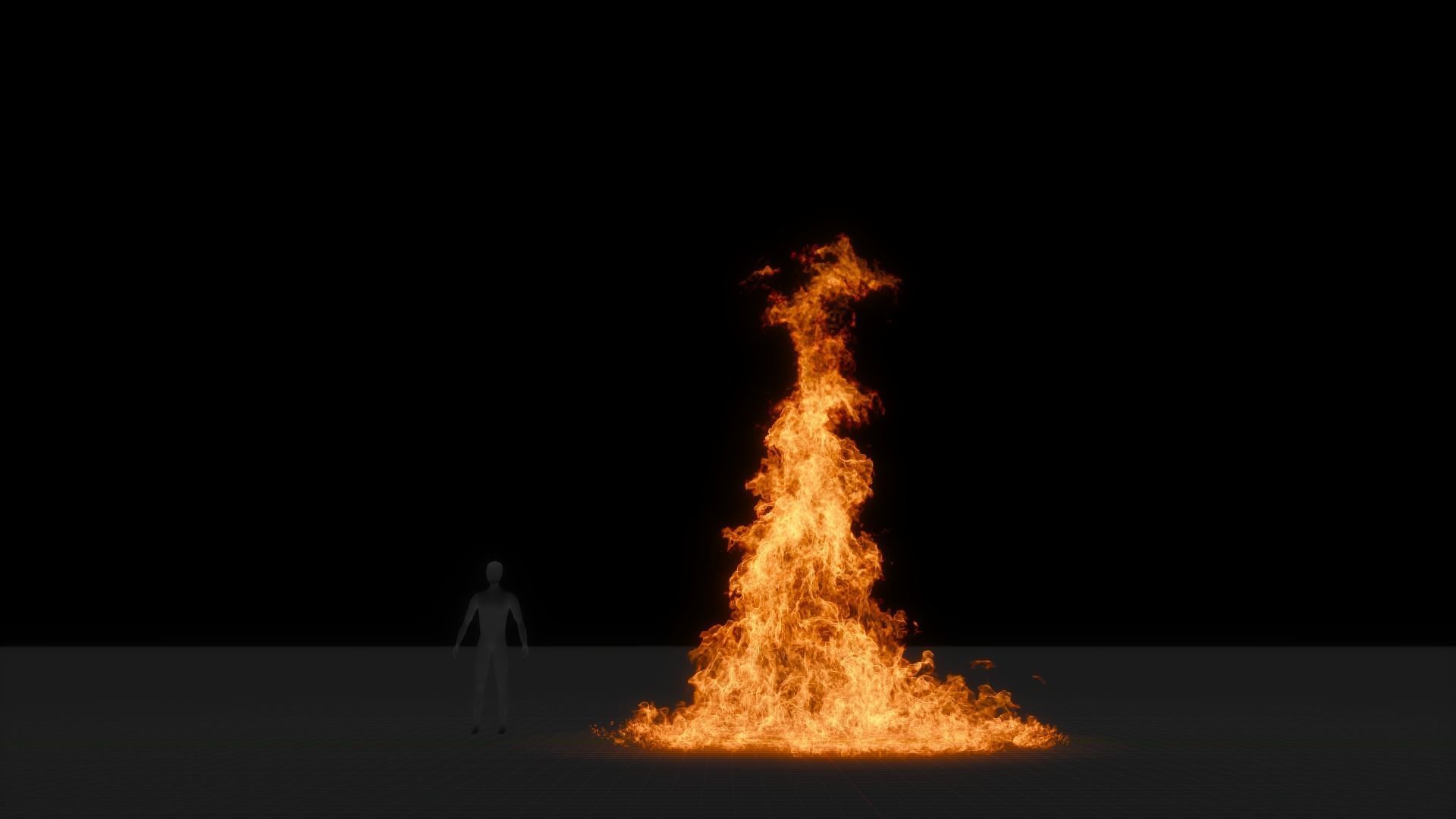 3D Big Fire Animation 3D model animated | CGTrader