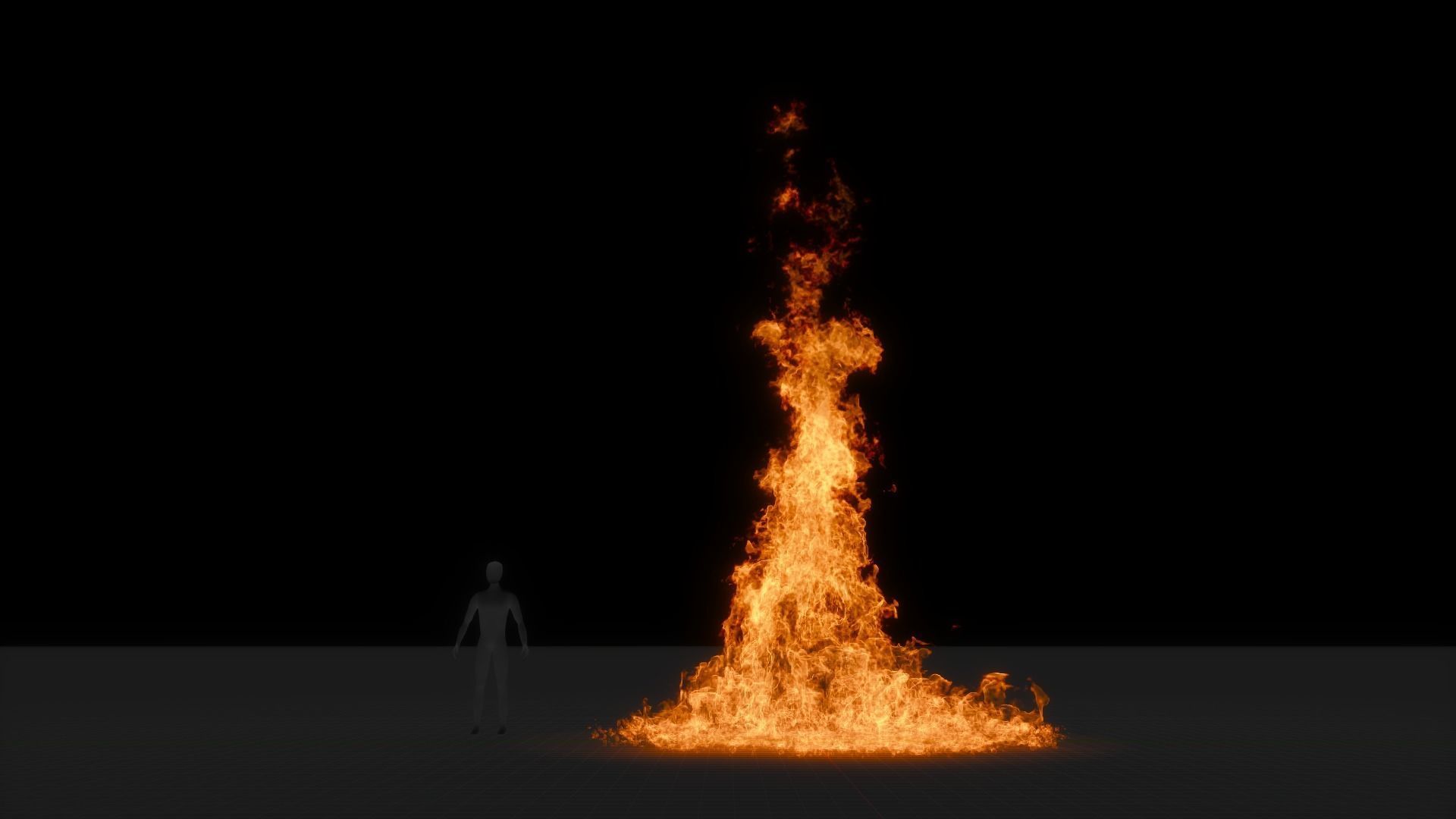 3D Big Fire Animation 3D model animated | CGTrader