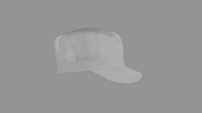3D model Basic Cap Hat Low-poly VR / AR / low-poly | CGTrader