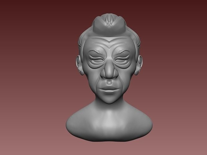 Man character 3D model 3D printable | CGTrader