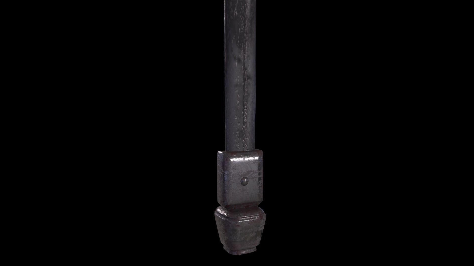 3D model butcher sword blade VR / AR / low-poly | CGTrader