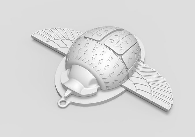 MOON KNIGHT Scarab 3D model 3D printable | CGTrader