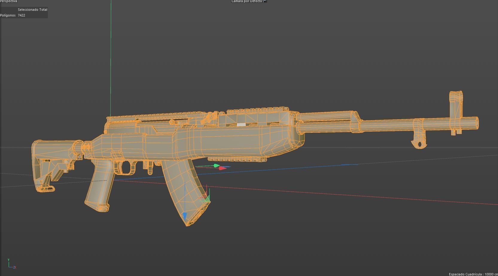 3D model FDE SKS Rifle VR / AR / low-poly | CGTrader