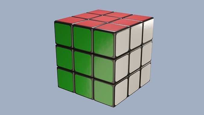 3D model Rubik Cube animation VR / AR / low-poly | CGTrader
