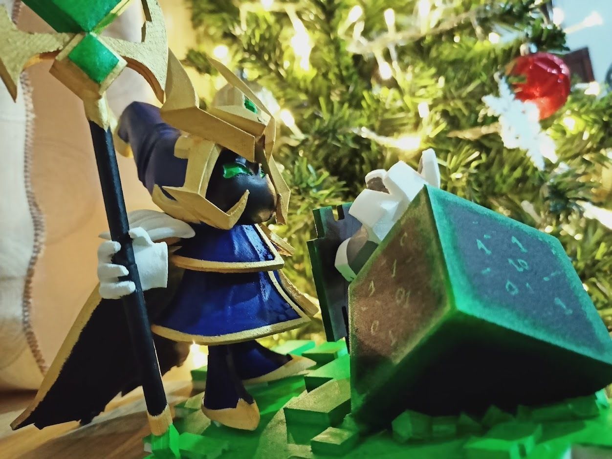 Veigar Final Boss Figure 3D Model to print League of legends 3D model ...