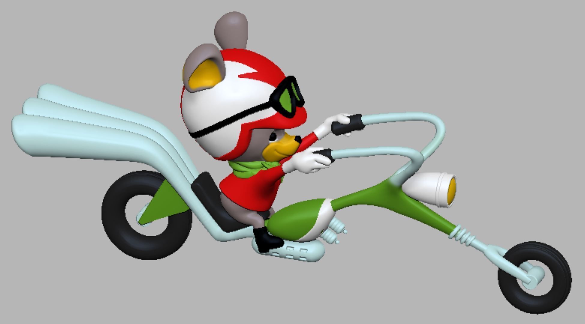 Motormouse and Autocat 3D model 3D printable | CGTrader