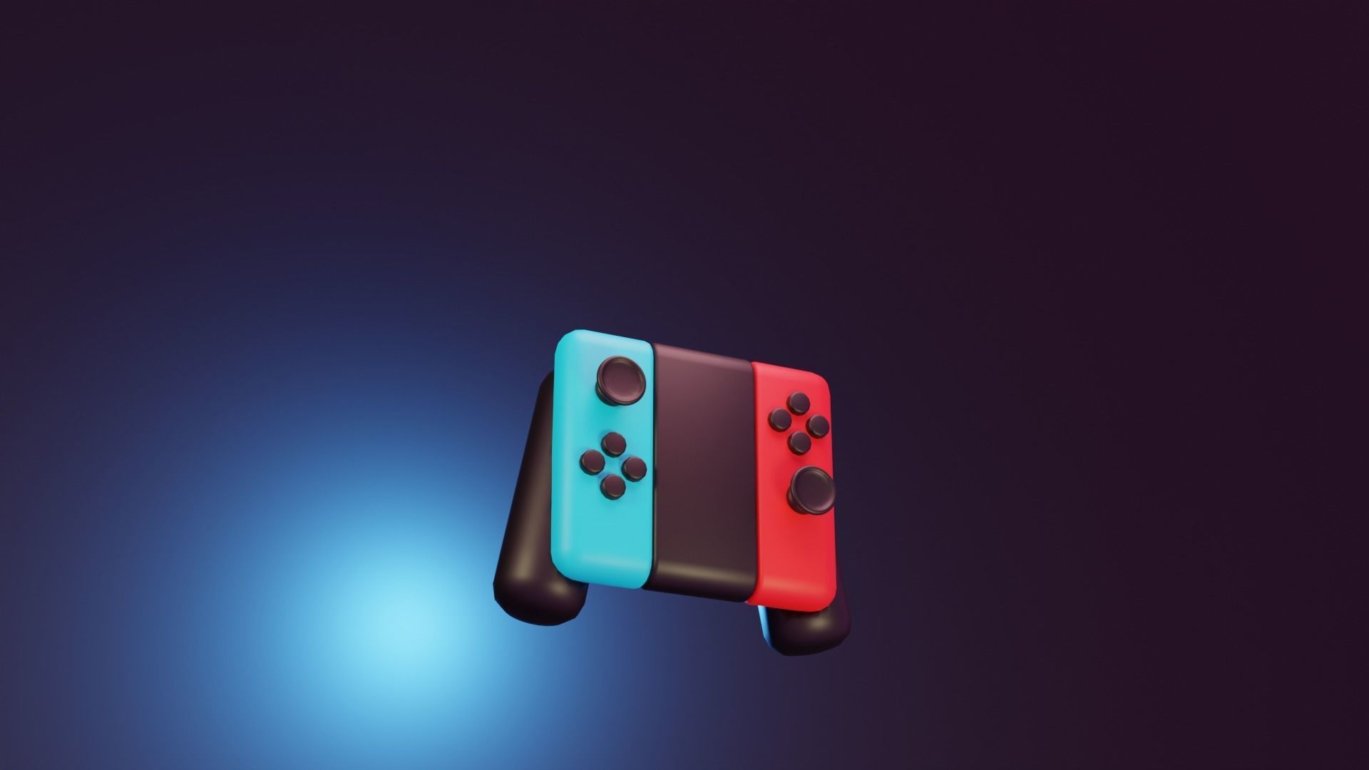 3D model Nintendo Switch 3D model and Animation VR / AR / low-poly ...