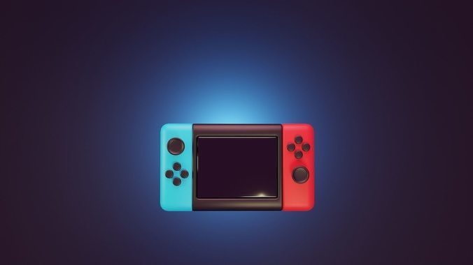 3D model Nintendo Switch 3D model and Animation VR / AR / low-poly ...