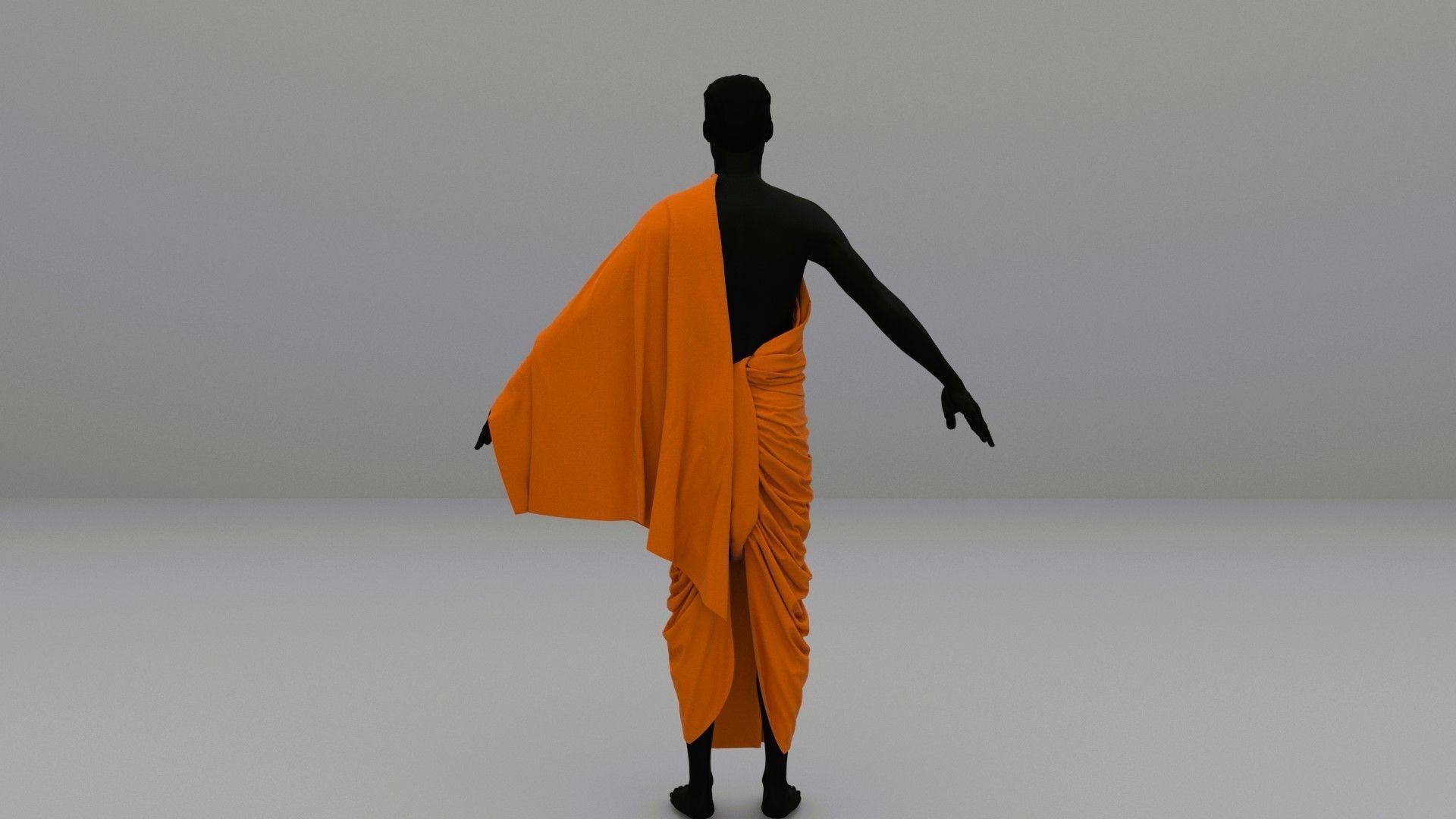 Dhoti- Indian ethnic wear 3D model | CGTrader