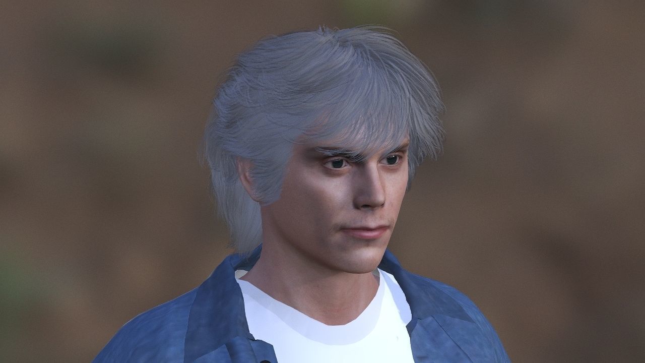 3D model Evan Peters as Quick Silver VR / AR / low-poly | CGTrader