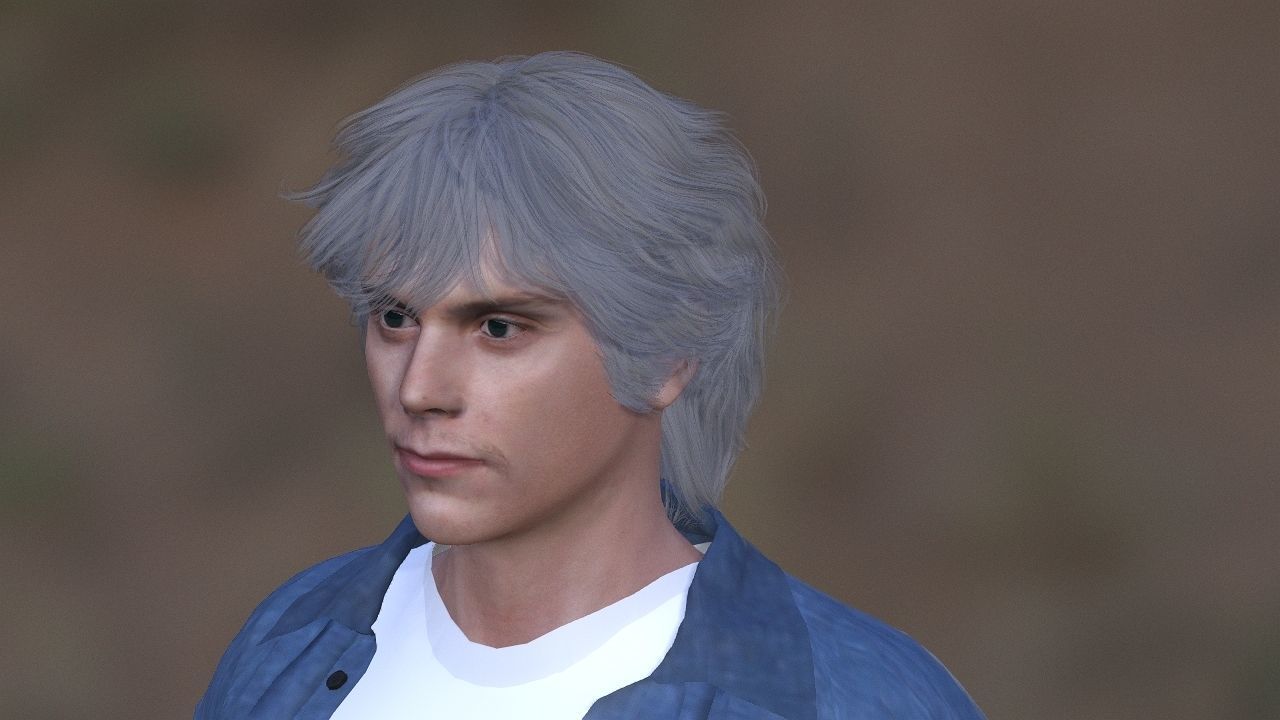 3D model Evan Peters as Quick Silver VR / AR / low-poly | CGTrader