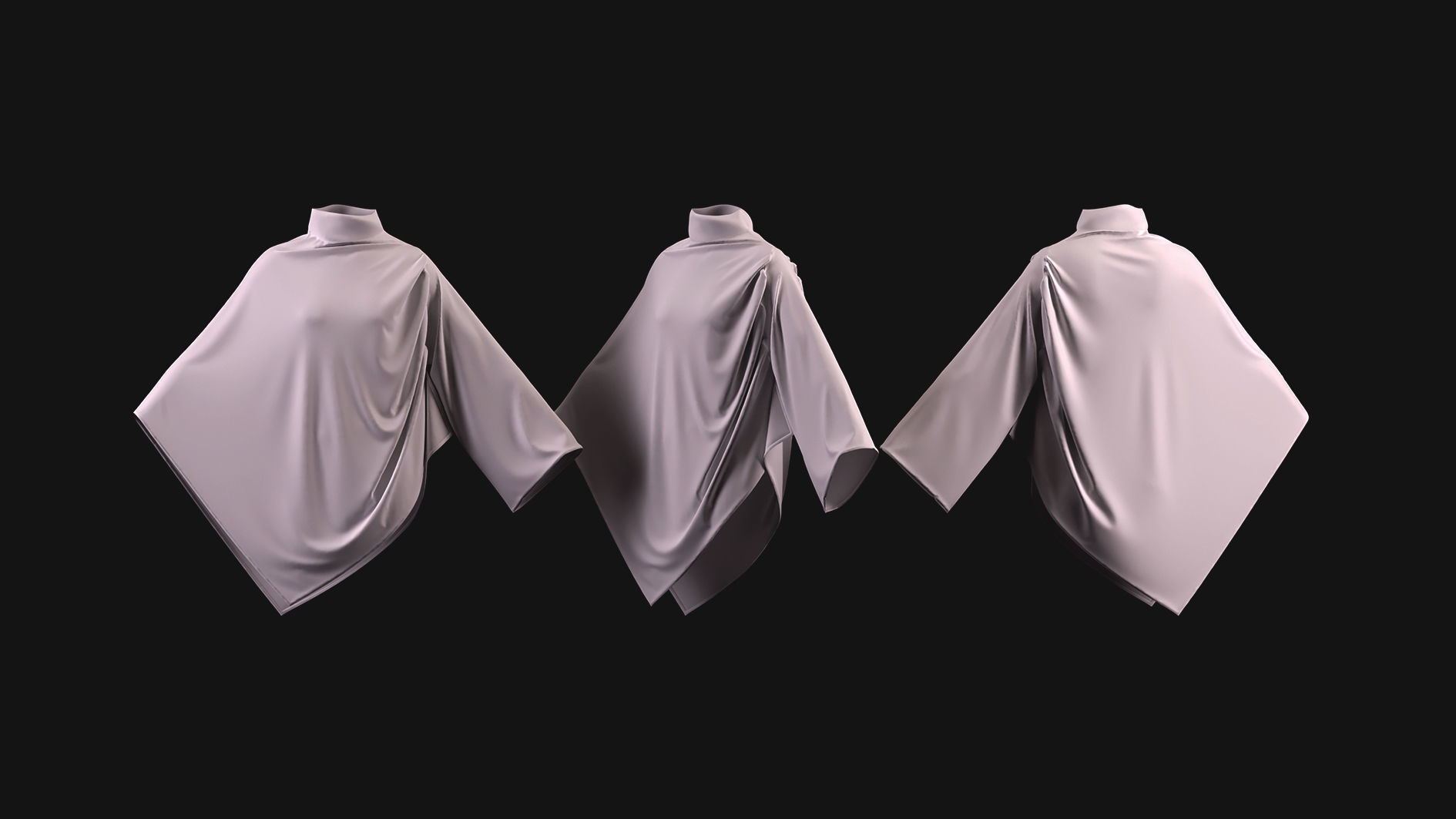 Cape models collection 3D model | CGTrader
