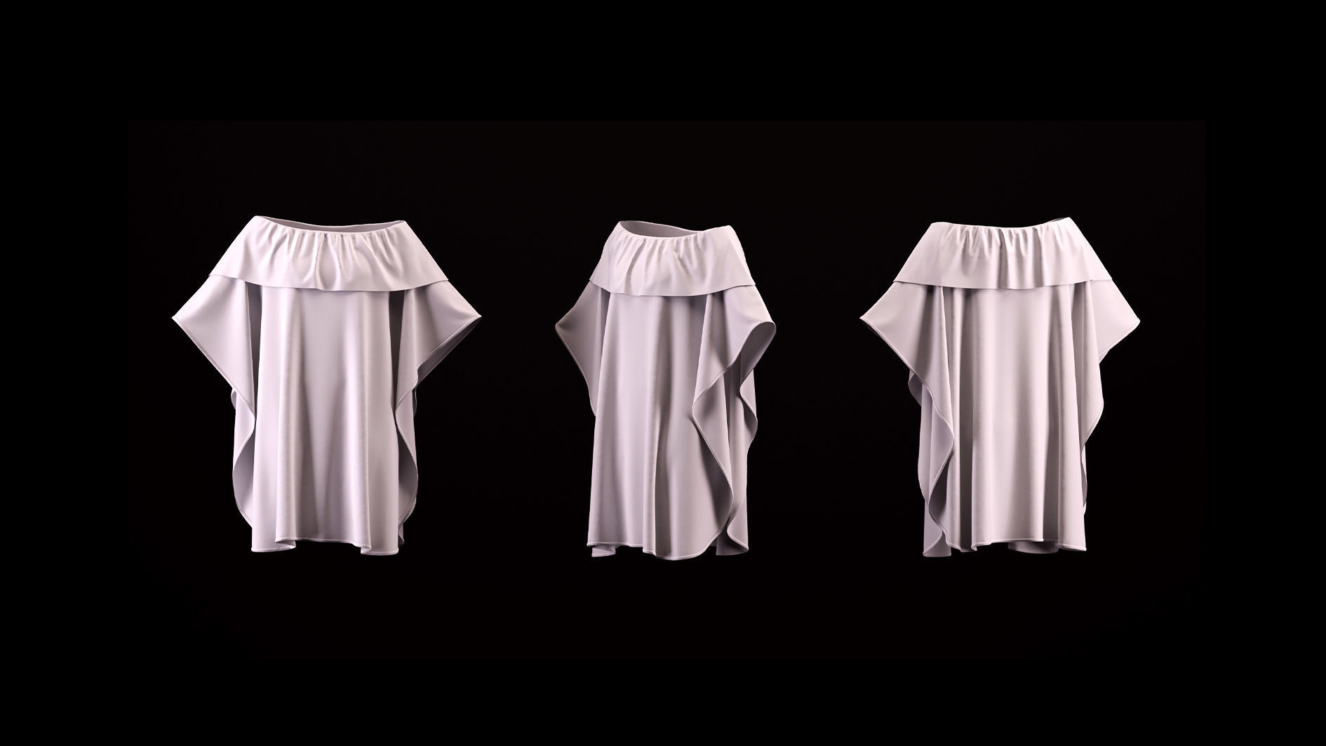 Cape models collection 3D model | CGTrader