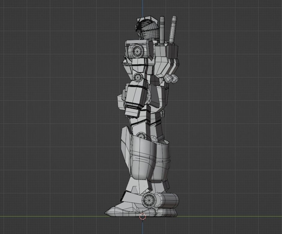 RX-78-2 Gundam 3D Model 3D model rigged | CGTrader