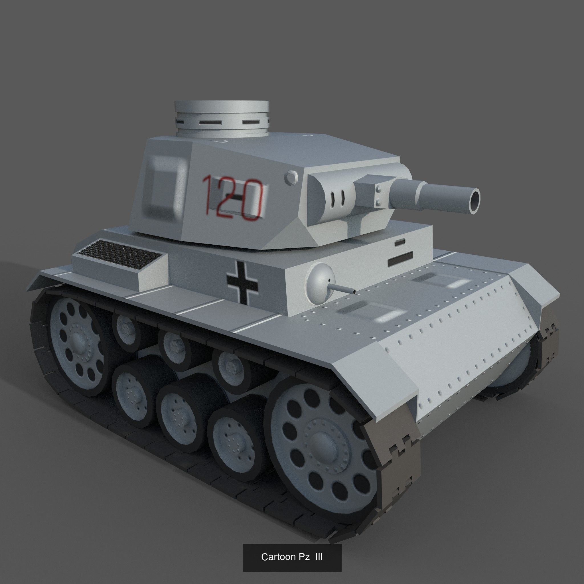 Cartoon tanks 3D Model Collection | CGTrader