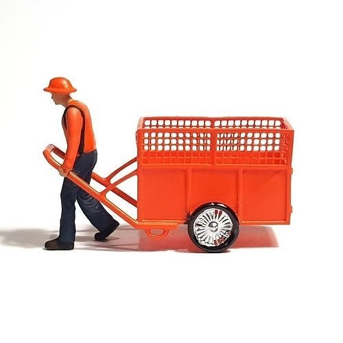 Figure Pasukan Oren Garbage Man in 1-64 Scale 3D model 3D printable ...