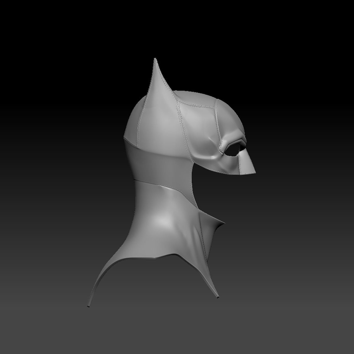 Batman 2021 Helmet Cowl 3D Model Printable 3D model 3D printable | CGTrader