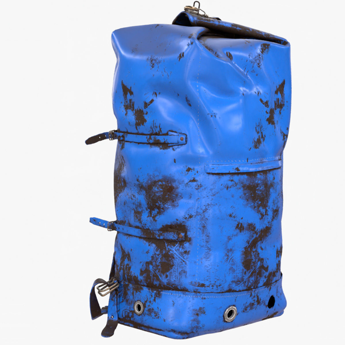 3D model Detailed Old 4K Plastic Back Pack VR / AR / low-poly | CGTrader