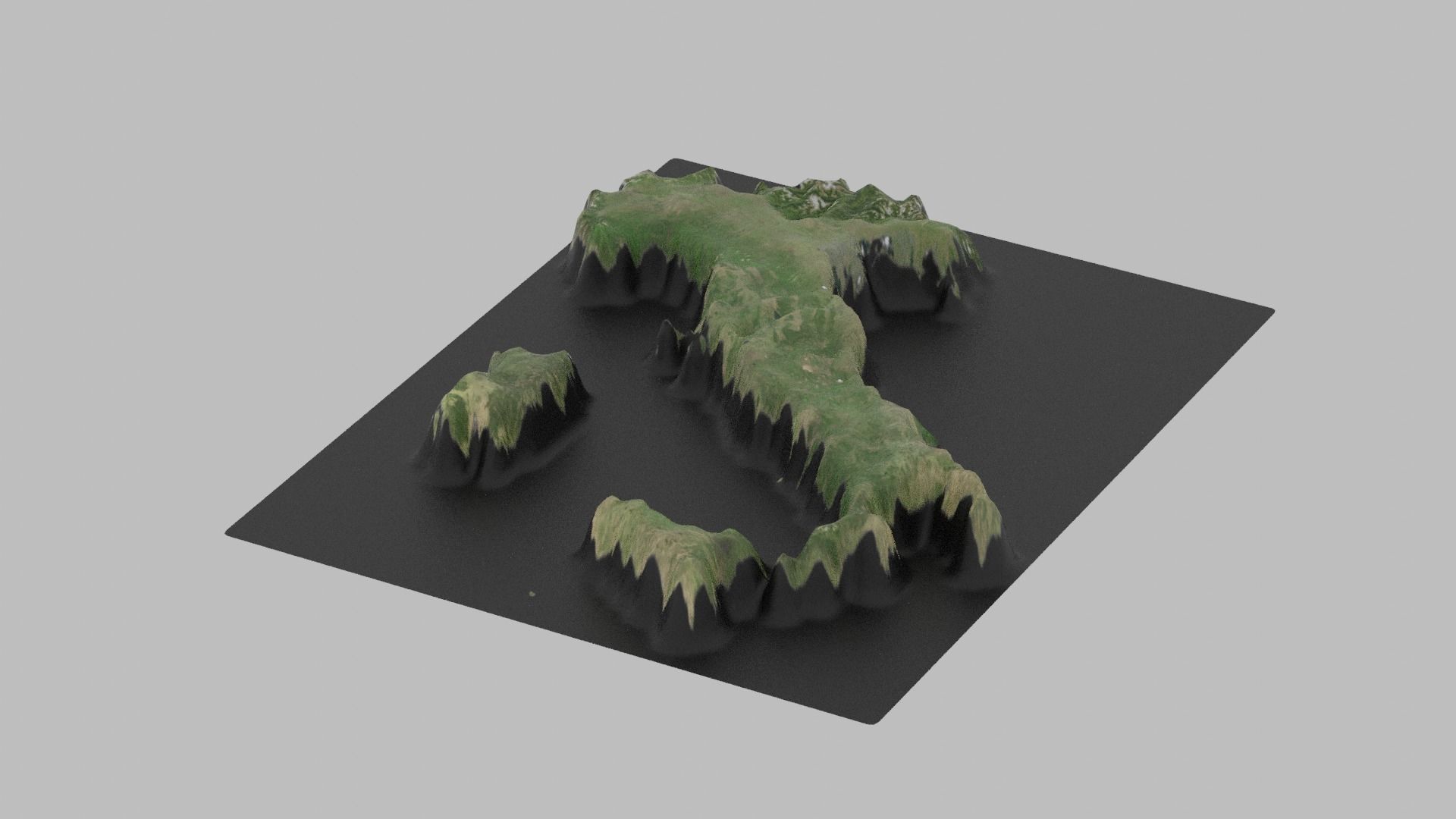 3D model Italy Map Country VR / AR / low-poly | CGTrader