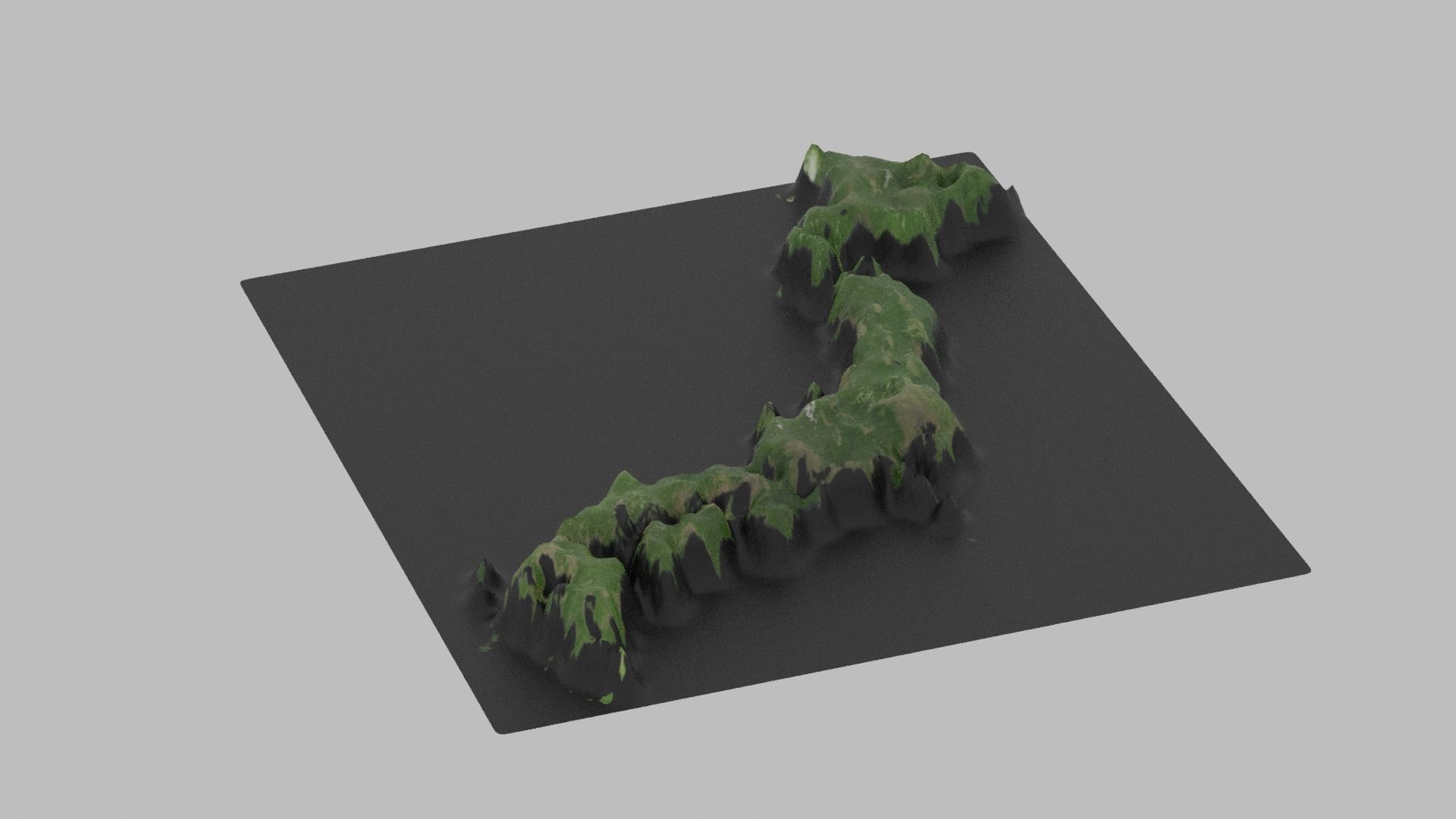 3D model Japan Map Country VR / AR / low-poly | CGTrader
