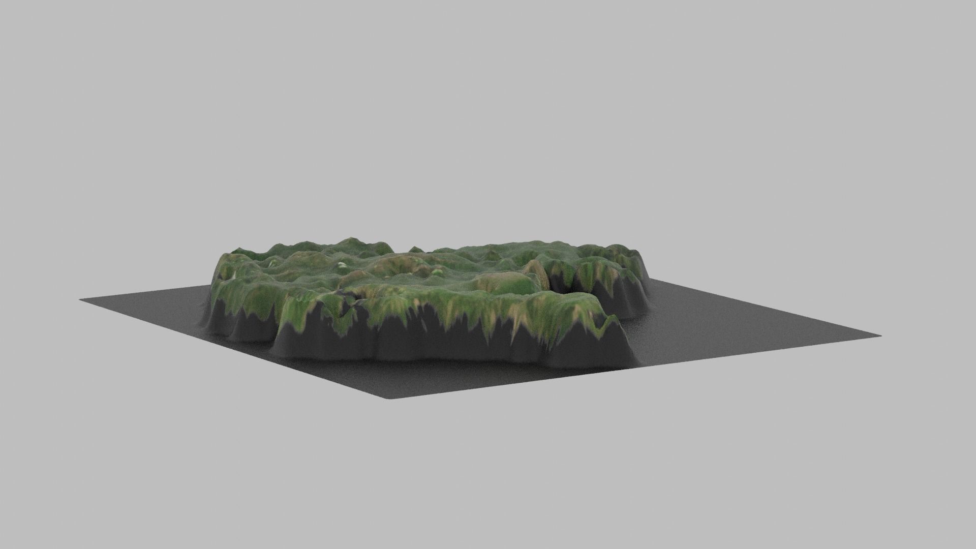 3D model Montenegro Map Country VR / AR / low-poly | CGTrader