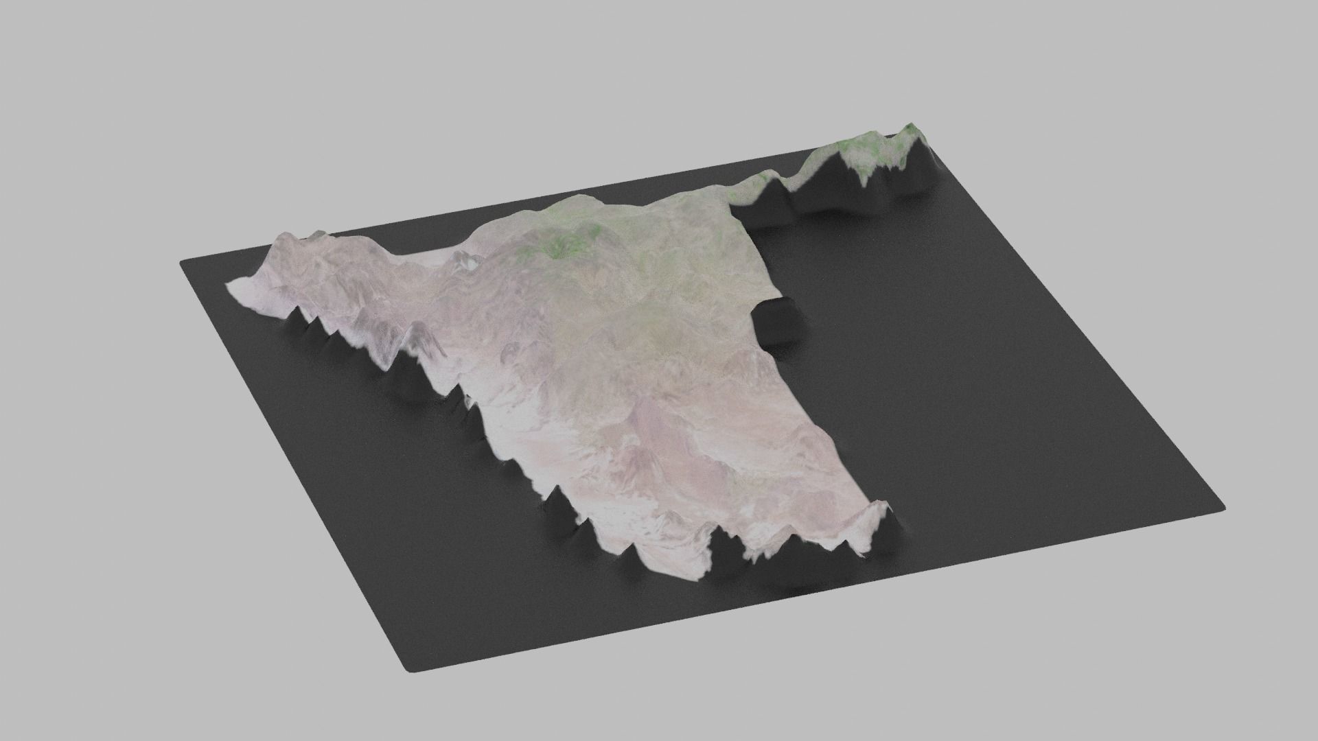 3D model Namibia Map Country VR / AR / low-poly | CGTrader