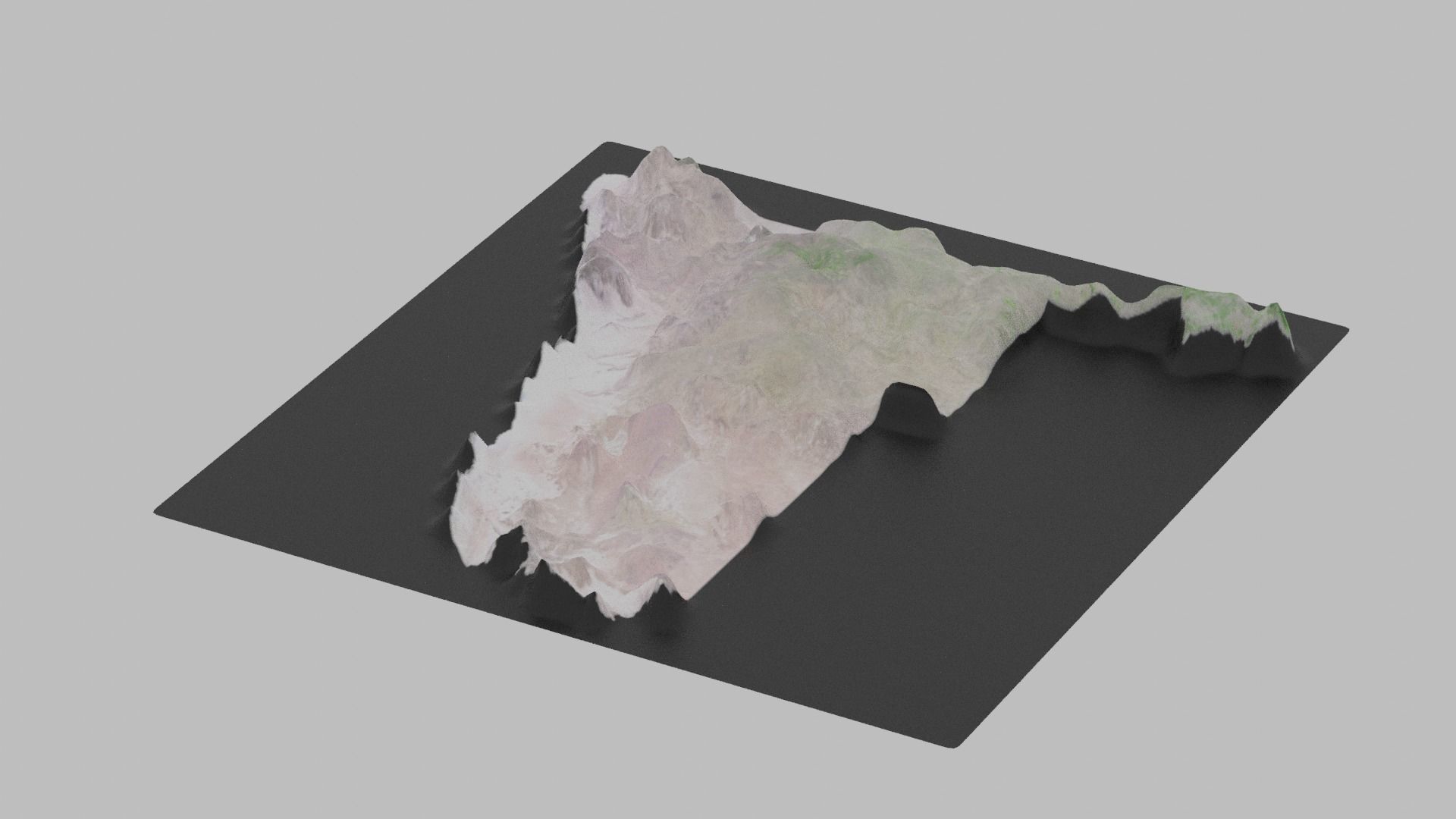 3D model Namibia Map Country VR / AR / low-poly | CGTrader