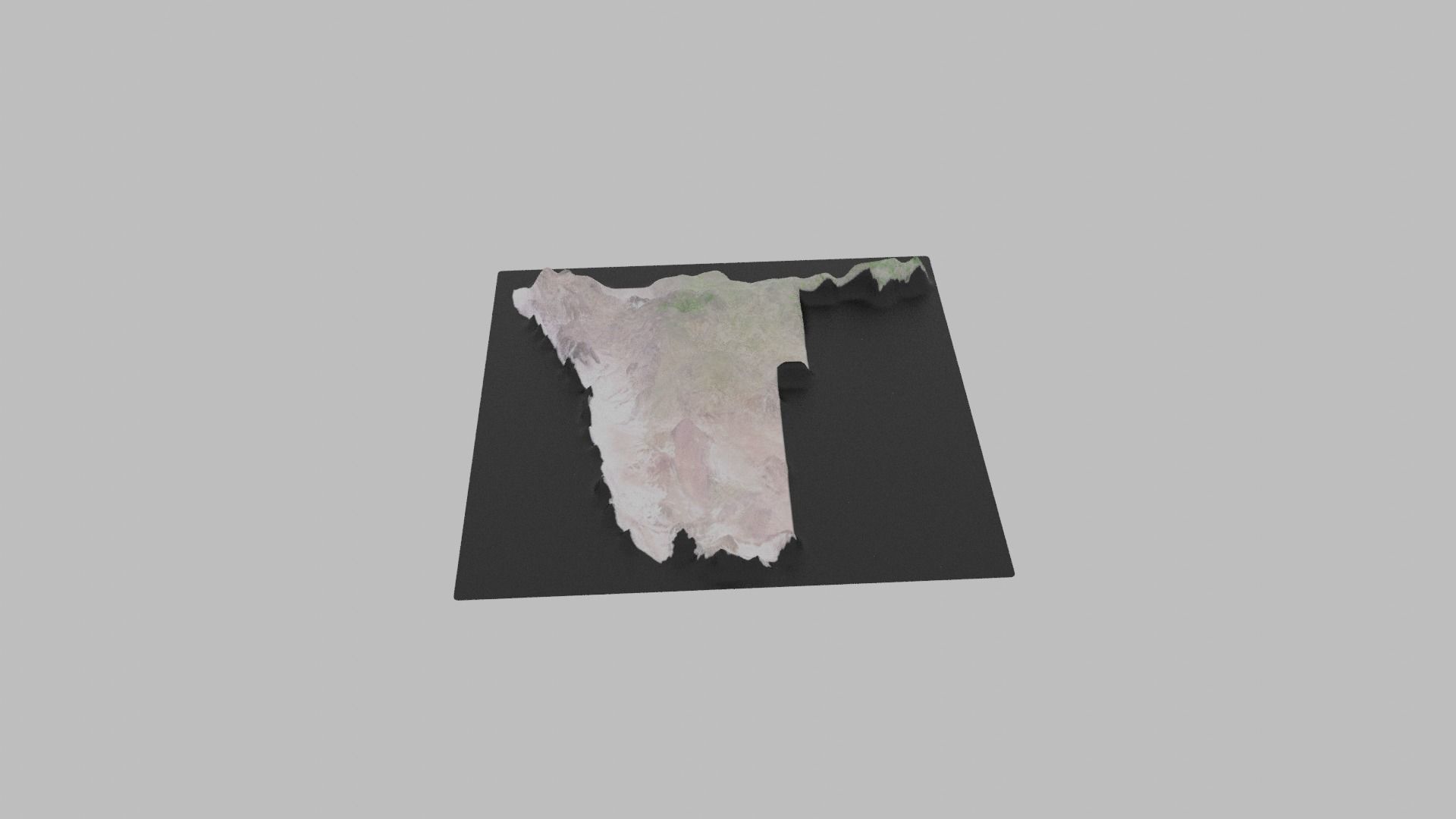 3D model Namibia Map Country VR / AR / low-poly | CGTrader