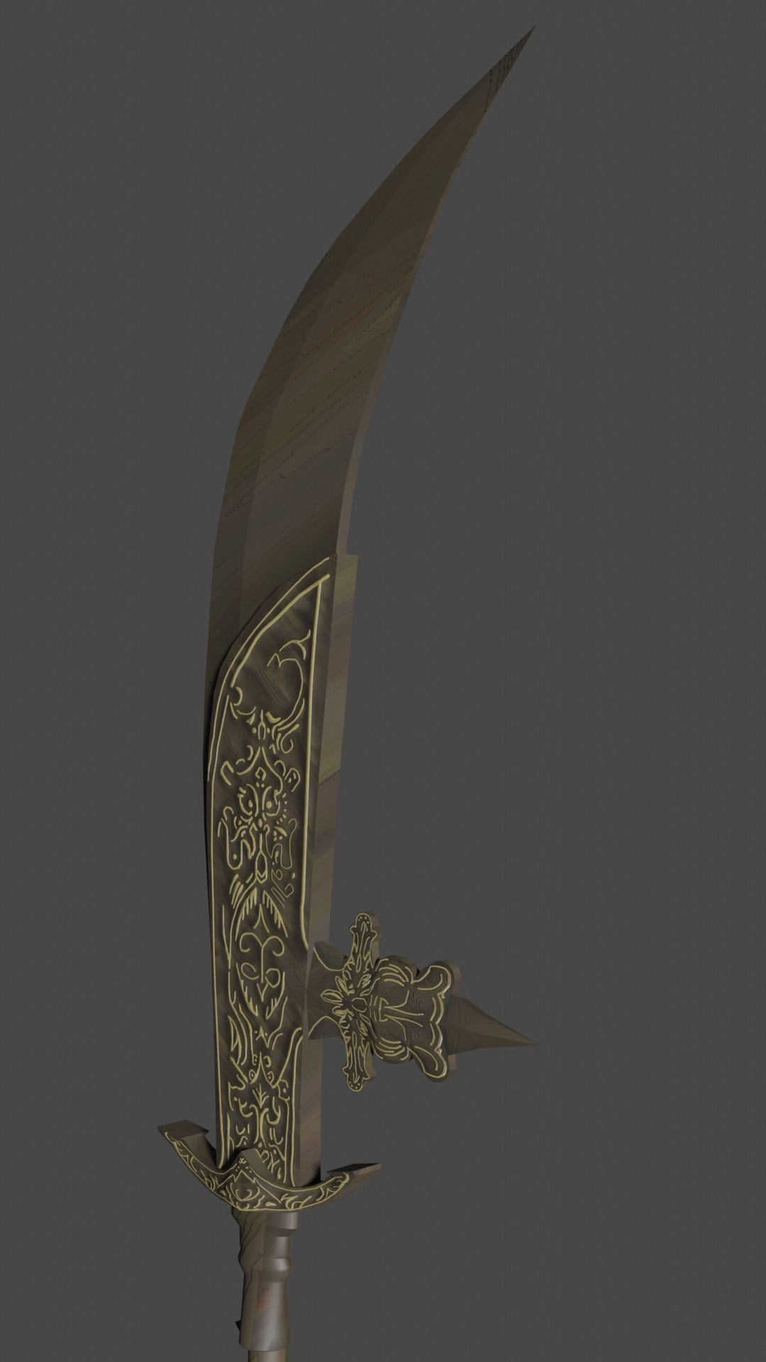 3D model Dark Knight Halberd from Dark souls VR / AR / low-poly | CGTrader