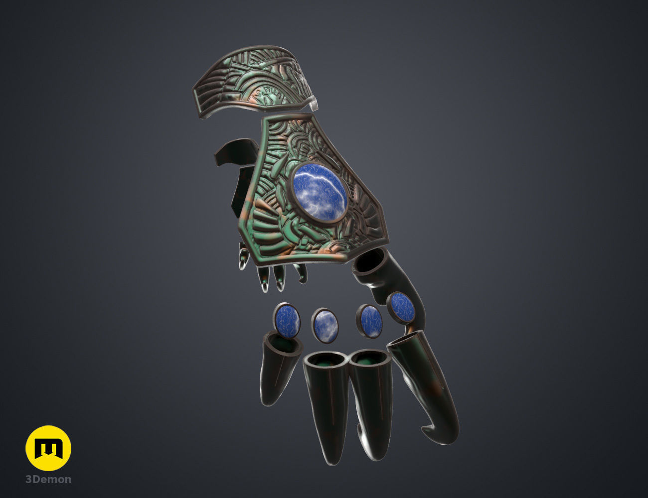 Hand Claws - Jaffa Guard 3D model 3D printable | CGTrader