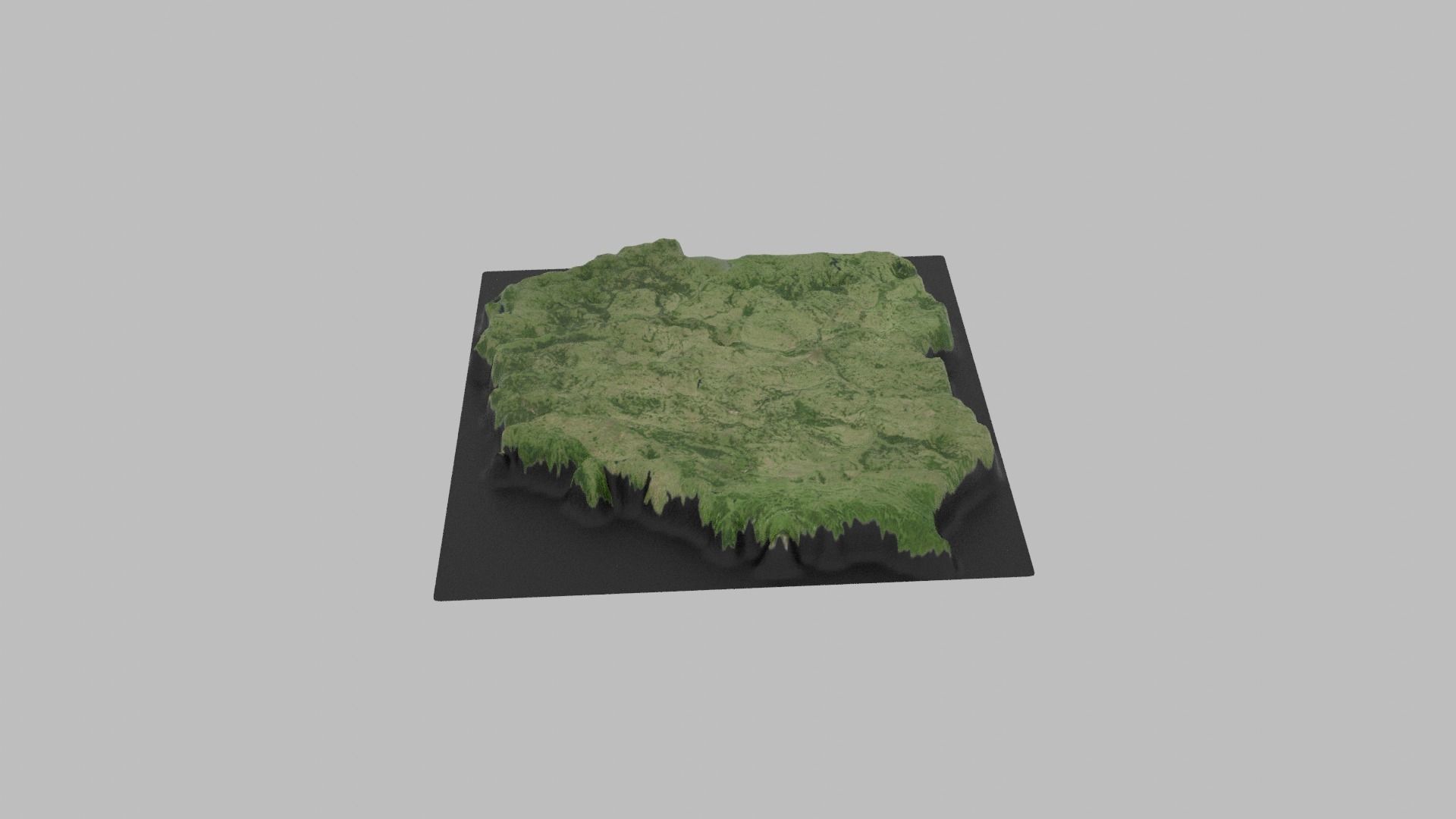 3D model Poland Map Country VR / AR / low-poly | CGTrader