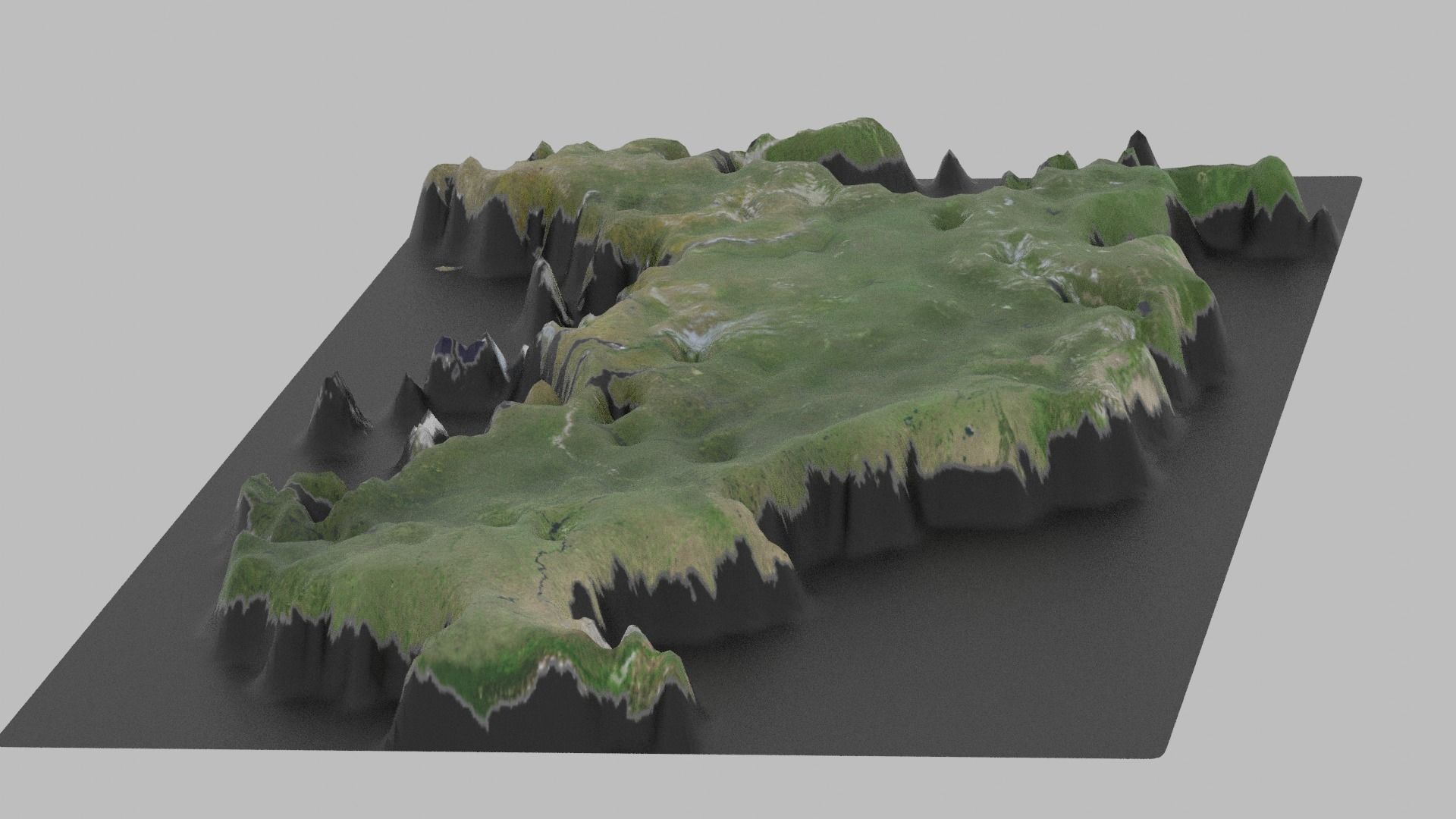 3D model Russia Map Country VR / AR / low-poly | CGTrader
