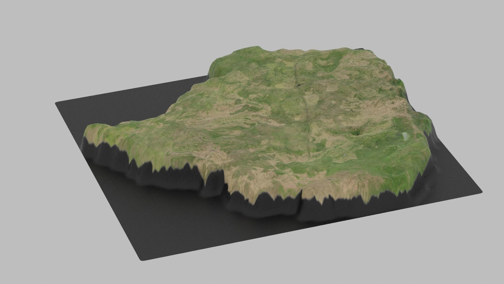 3D model Zimbabwe Map Country VR / AR / low-poly | CGTrader