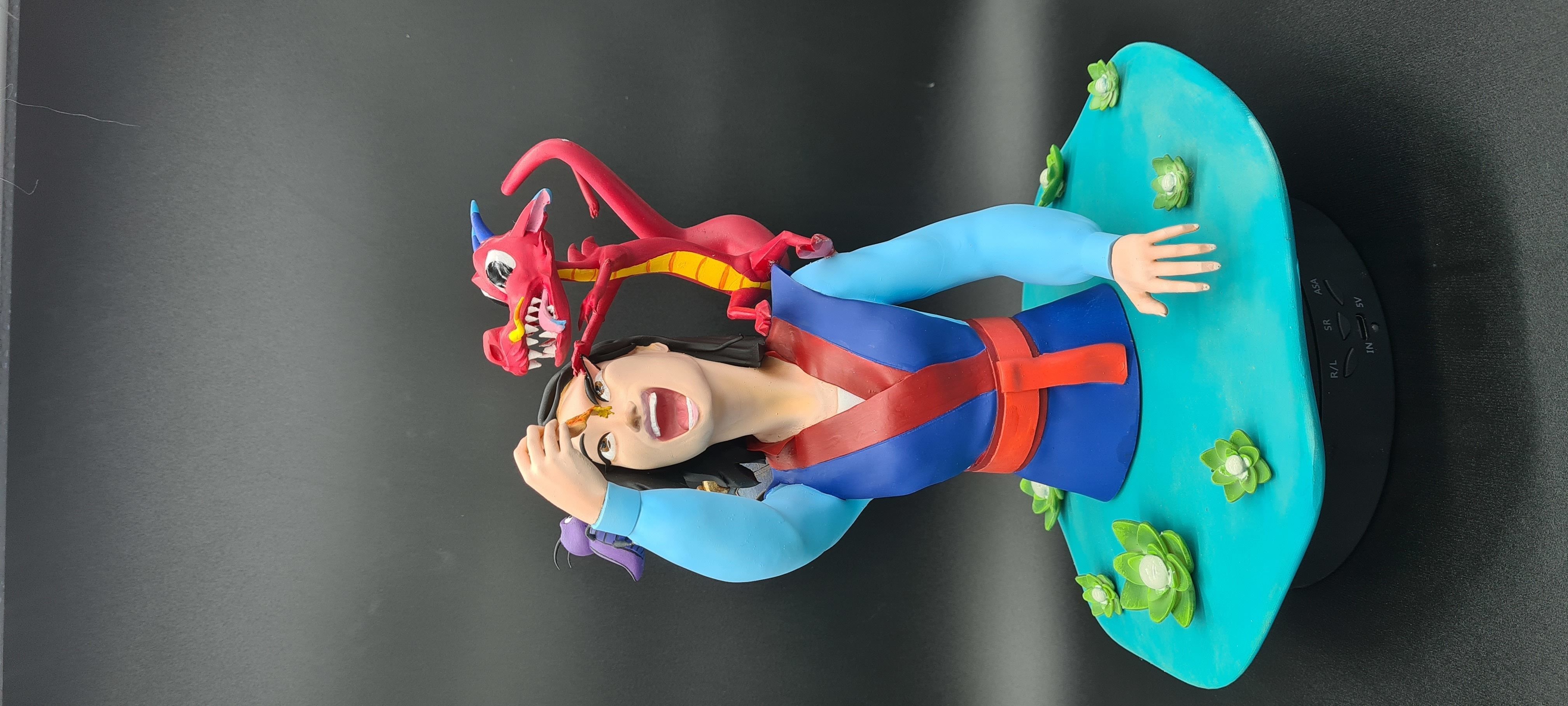 Mulan disney 3D model 3D printable | CGTrader
