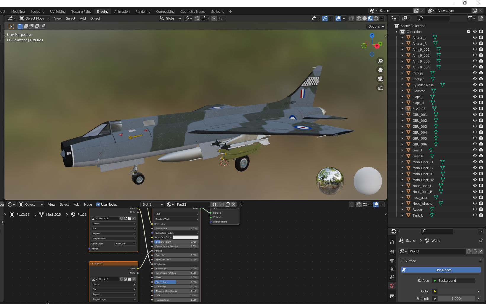 Commonwealth CA-23 Fighter 3D model | CGTrader