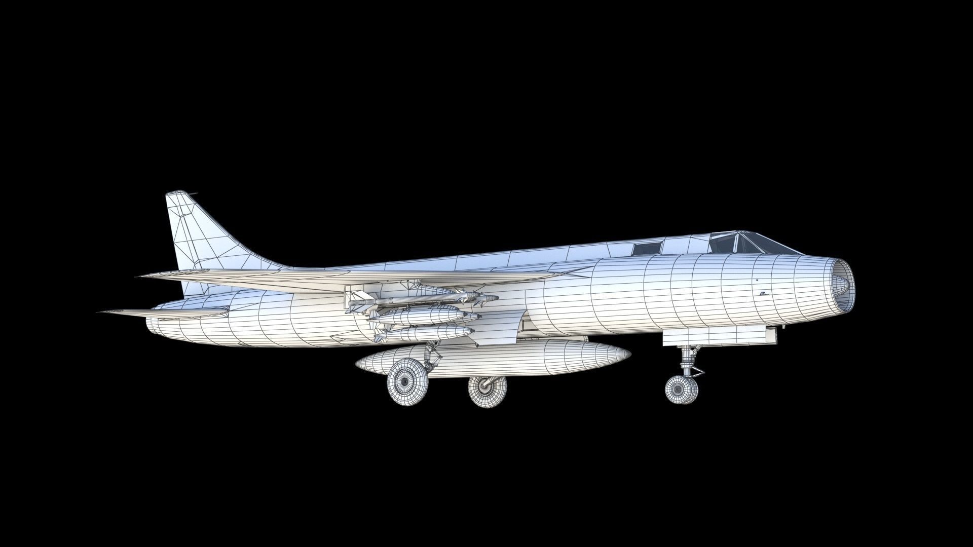 Commonwealth CA-23 Fighter 3D model | CGTrader