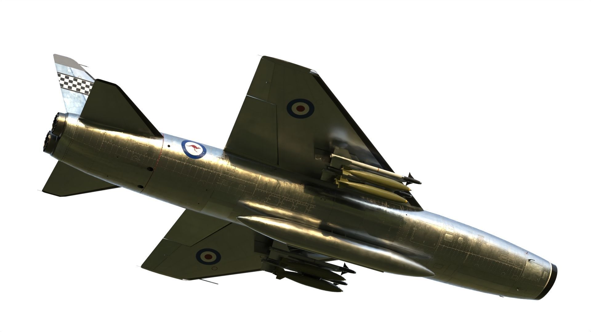 Commonwealth CA-23 Fighter 3D model | CGTrader