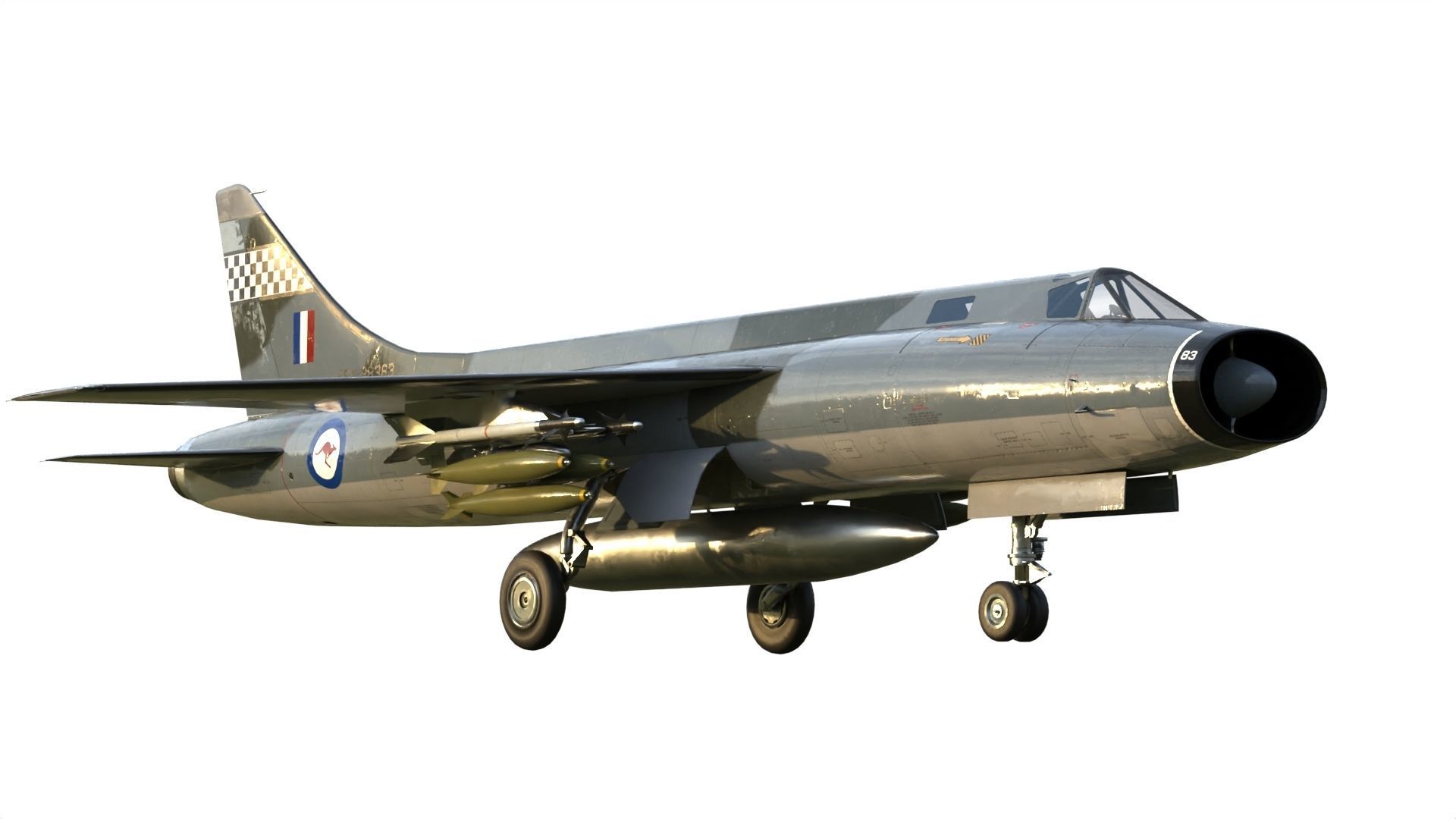 Commonwealth CA-23 Fighter 3D model | CGTrader
