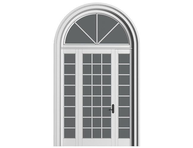 Arched window in classic style 3D model | CGTrader