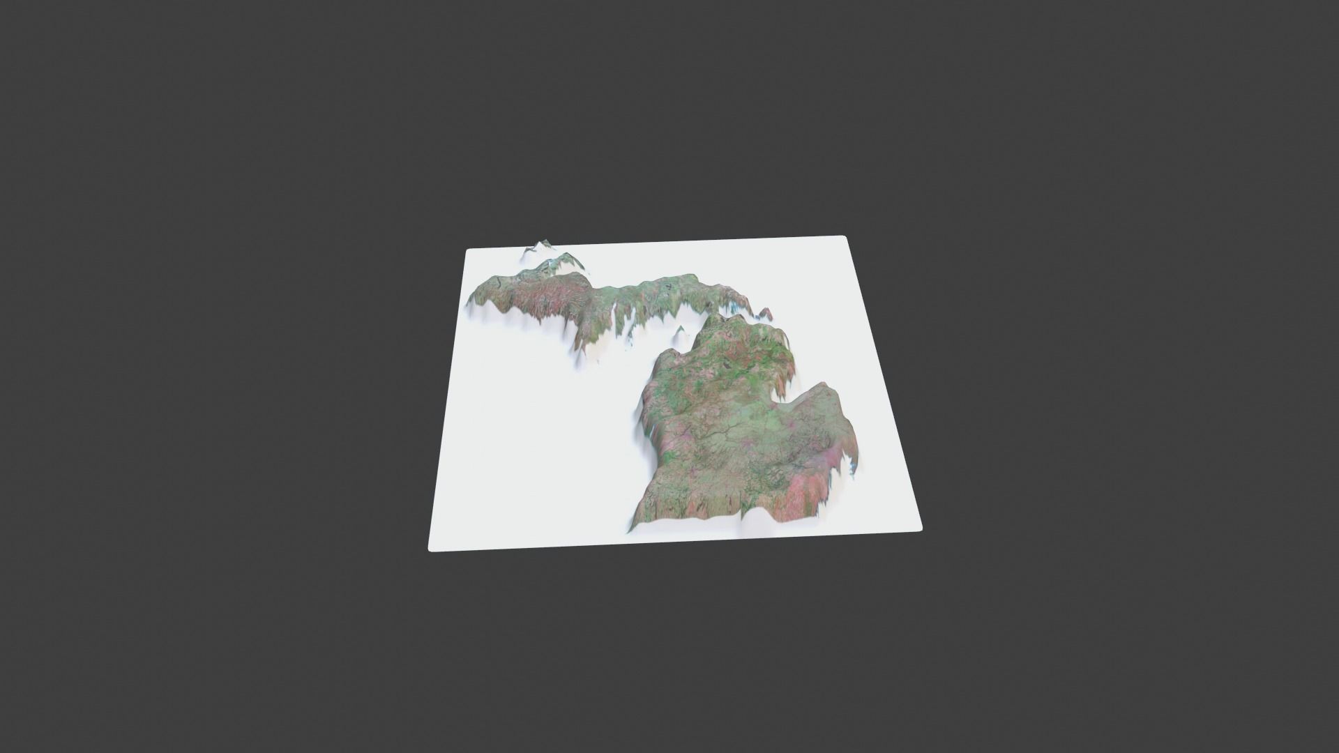 3D model Michigan State VR / AR / low-poly | CGTrader