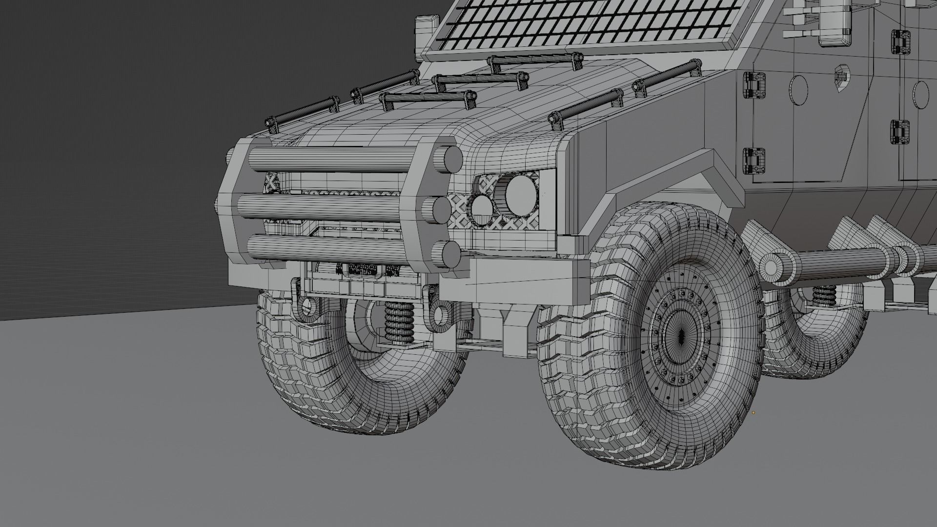 Military Defence Car Project 3d Model with PBR texture free 3D model ...