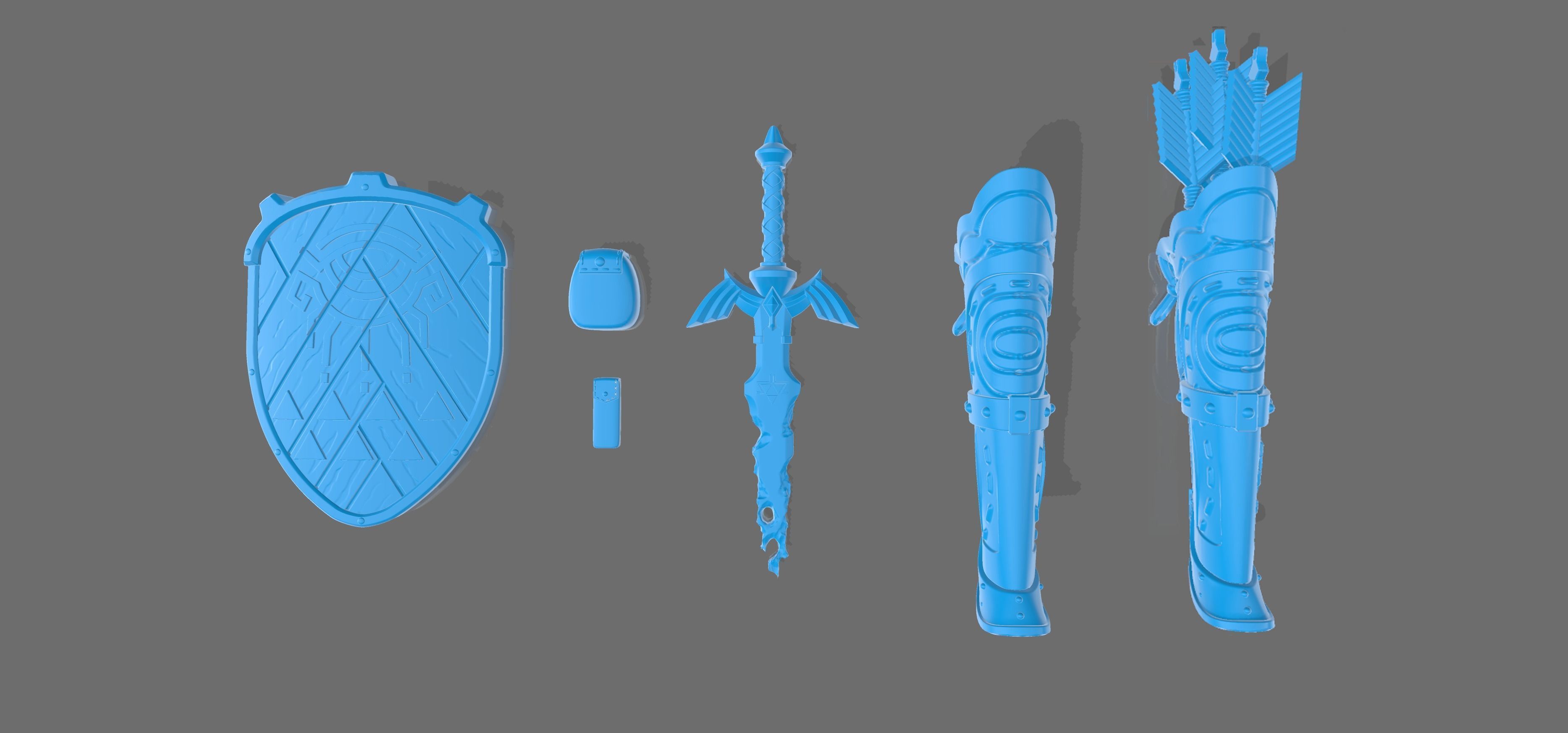 Link HD Statue - Zelda Tears Of The Kingdom - TOTK 3D model 3D ...