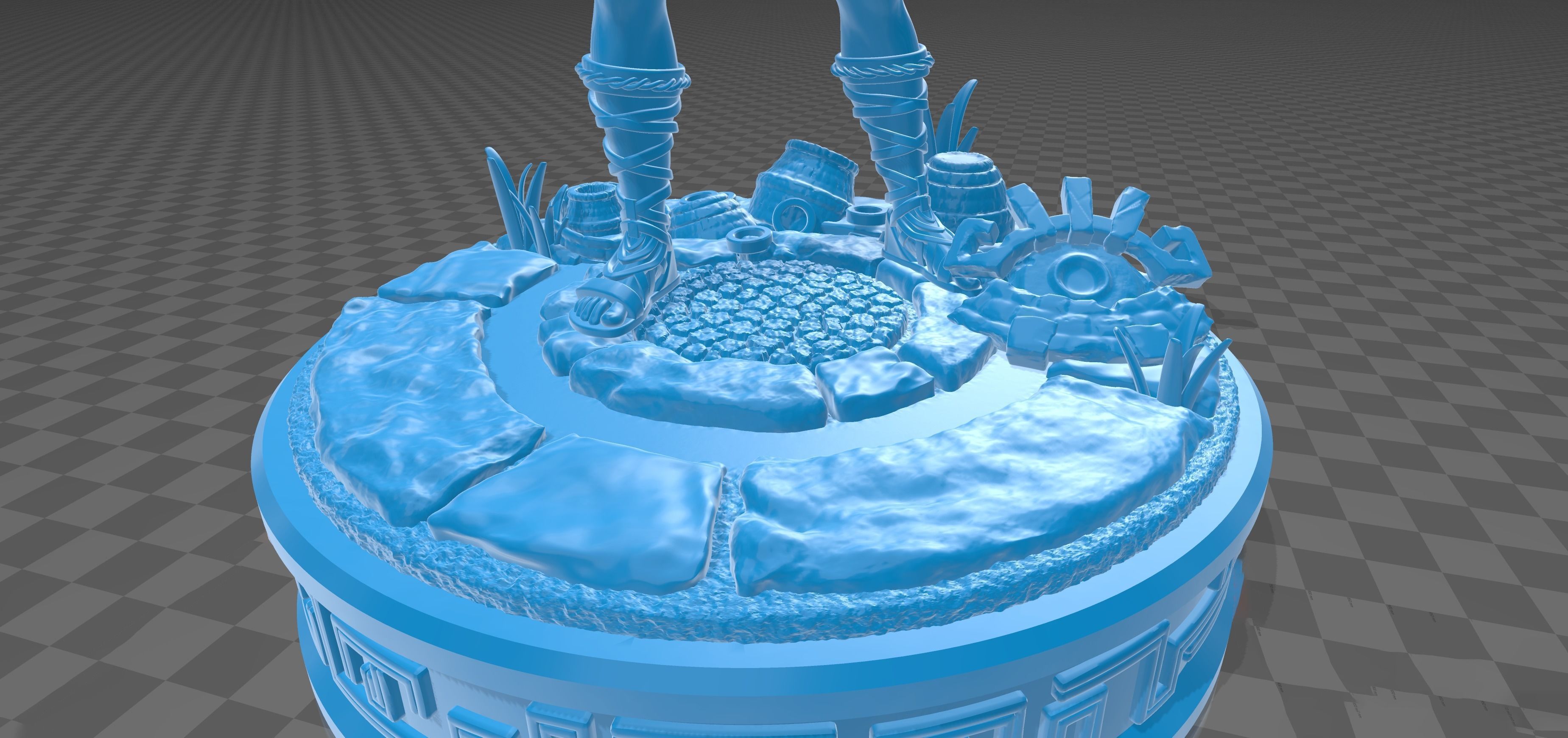 Link HD Statue - Zelda Tears Of The Kingdom - TOTK 3D model 3D ...