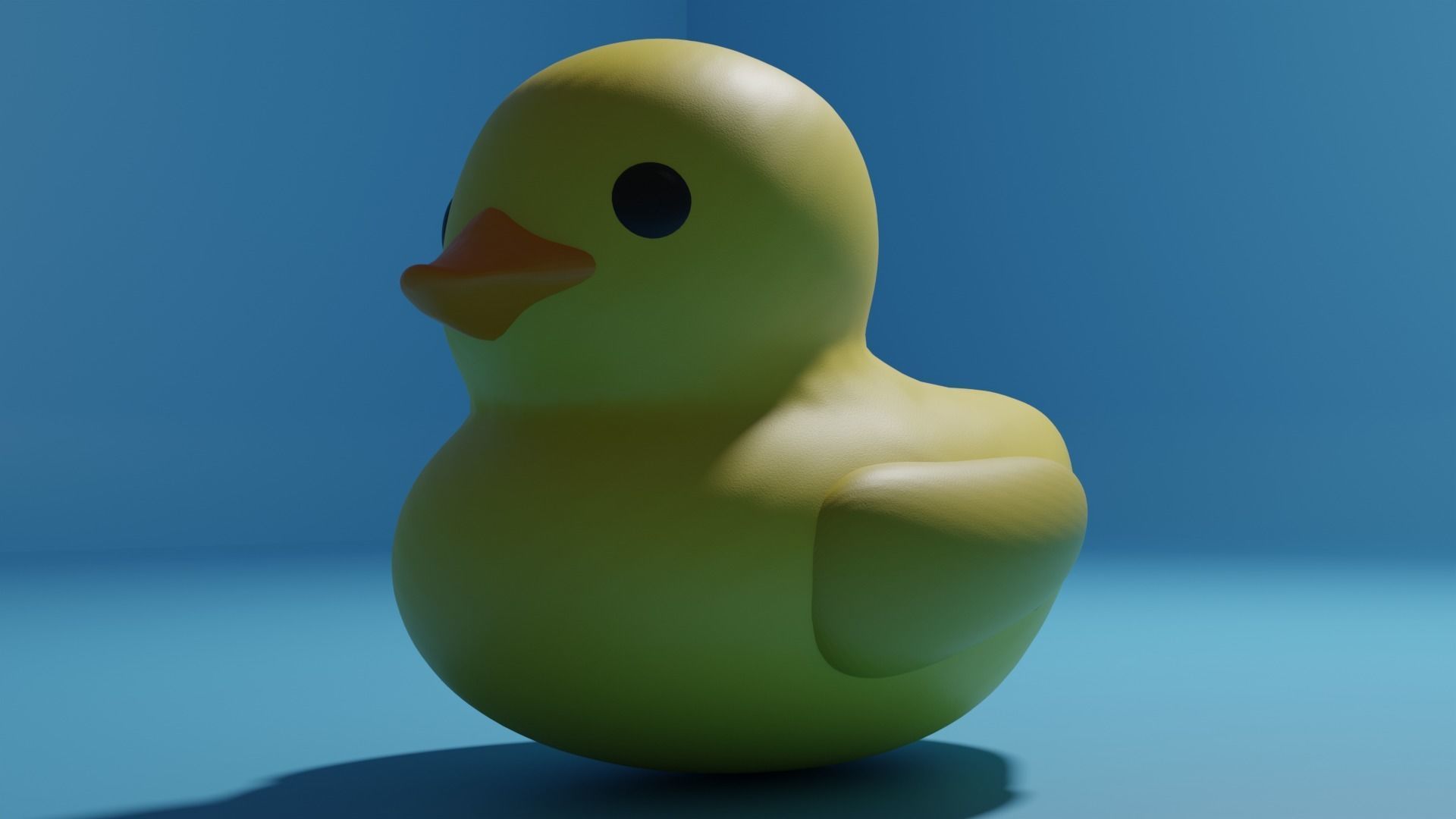 The Rubber Duck free 3D model | CGTrader