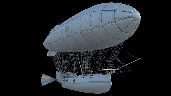 SkyShip 3D model | CGTrader